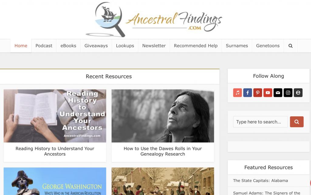 A List of Best Genealogy Blogs | Treemily