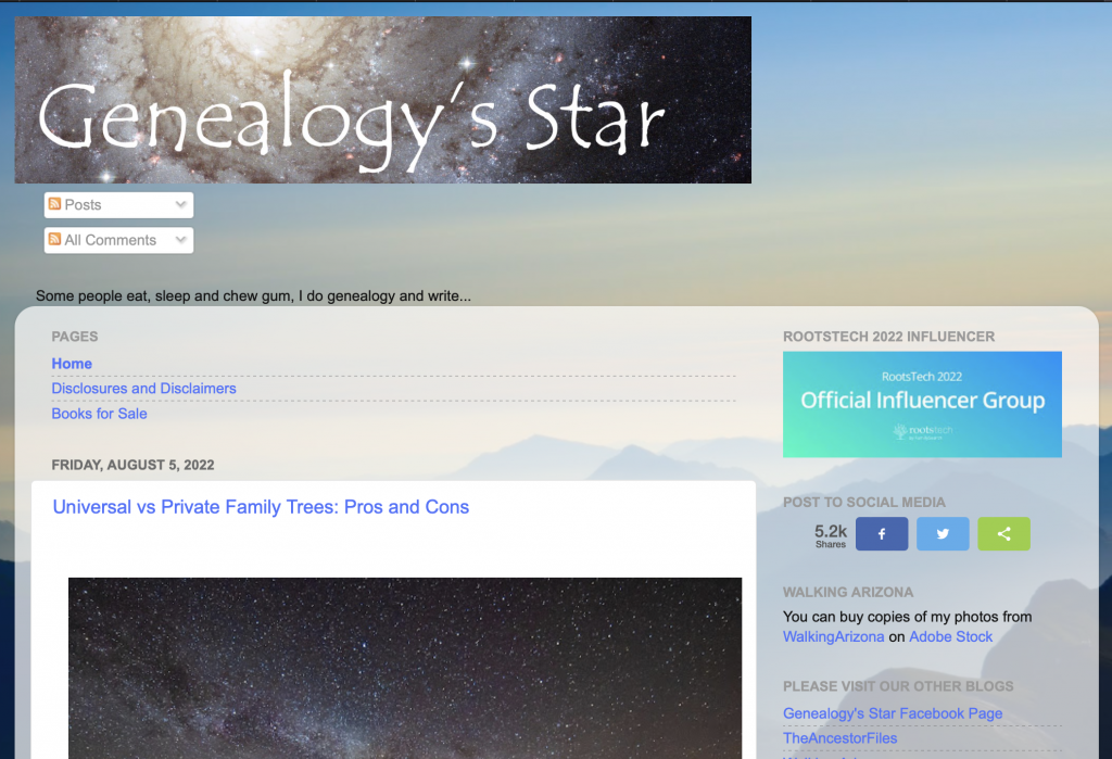 A List of Best Genealogy Blogs | Treemily