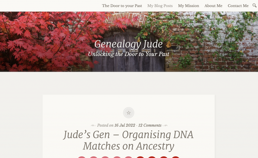 A List of Best Genealogy Blogs | Treemily